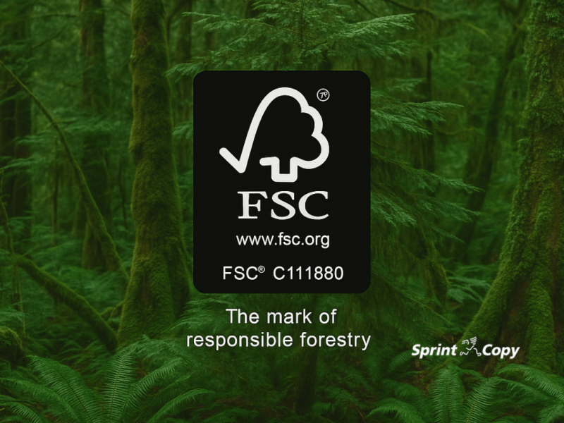What is the FSC certificate and why is it important?